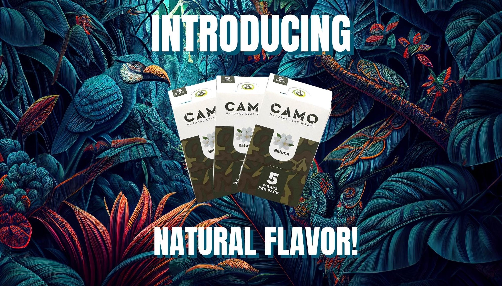 CAMO Natural Leaf Wraps – camonaturalwraps